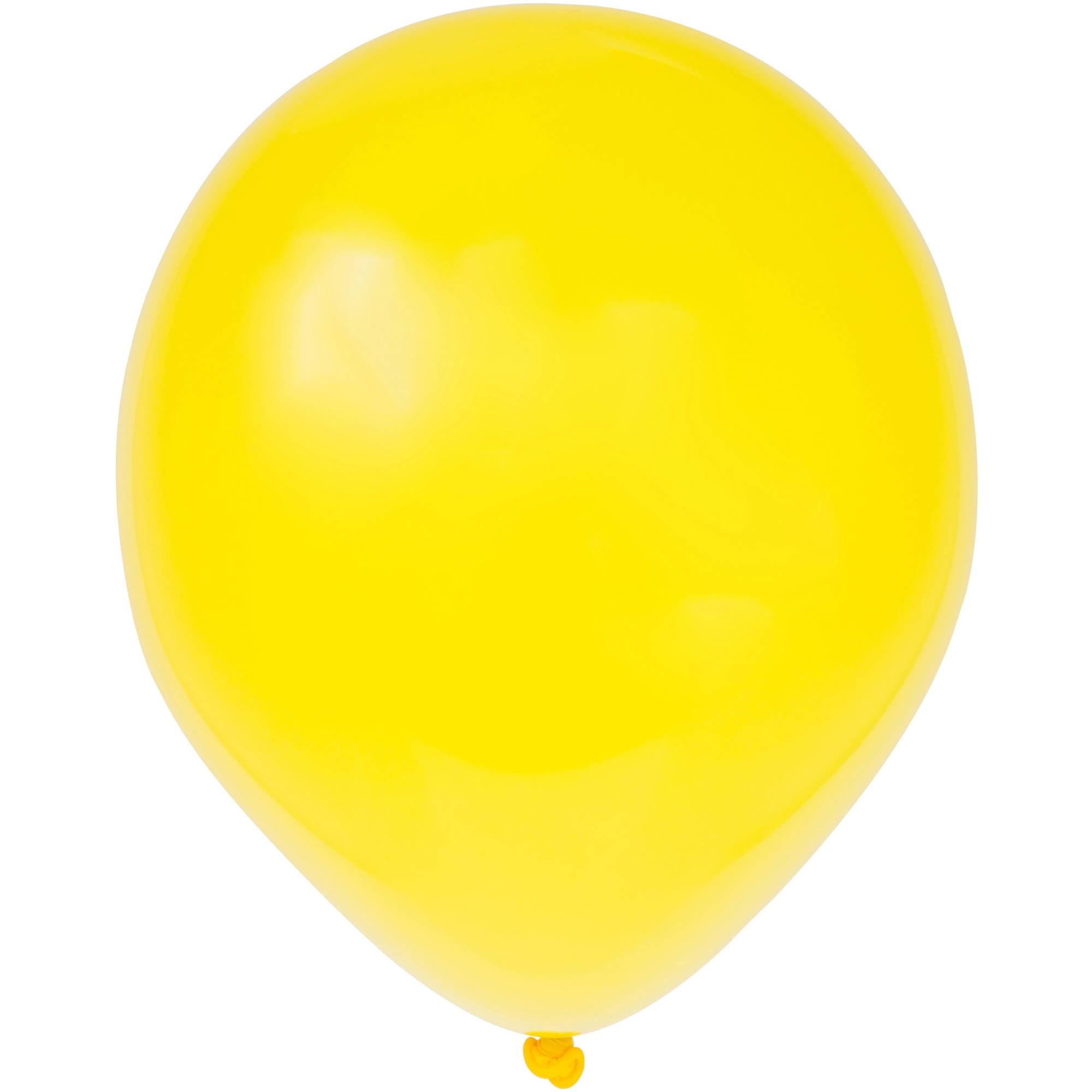 Pearlized Latex Balloons, 12 in, Cajun Yellow, 50ct - Walmart.com