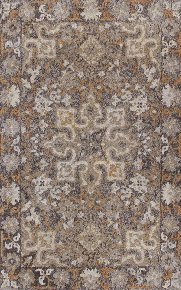 Dalyn Fresca Area Rug FC12 Fc12 Chocolate Chocolate Medallion Curves 3 ...