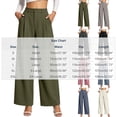 Ashyfjp Womens Outdoor Daily Casual Pants Front Pleated Button Zipper ...