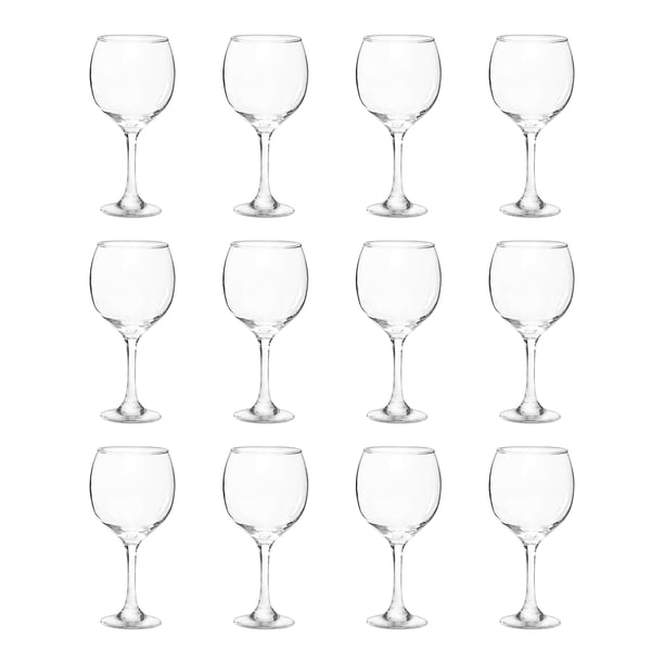 Premiere Wedding Wine Glasses 20.5 oz. Set of 12, Bulk Pack ...