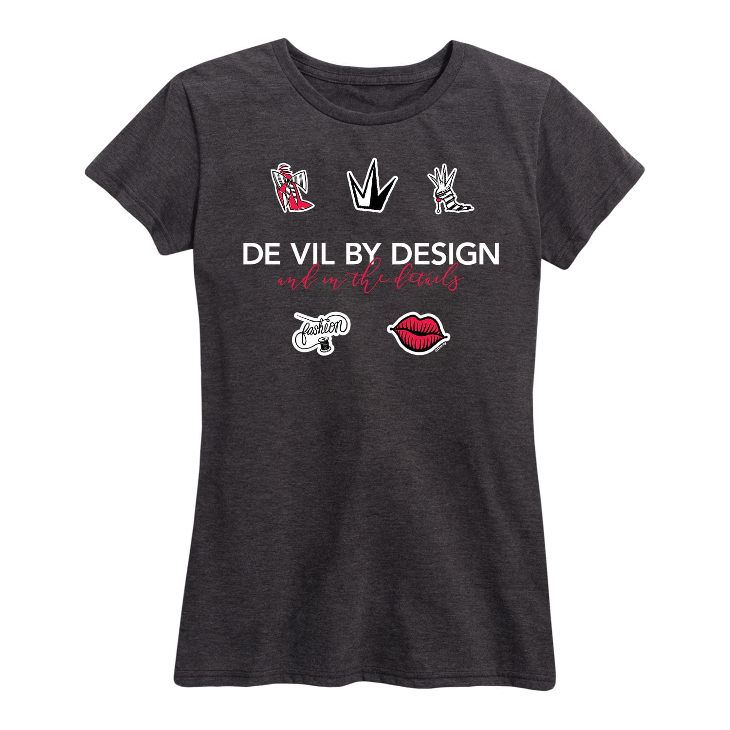 Disney s Cruella De Vil By Design Women s Short Sleeve Graphic T disney-s-cruella-de-vil-by-design-women-s-short-sleeve-graphic-t
