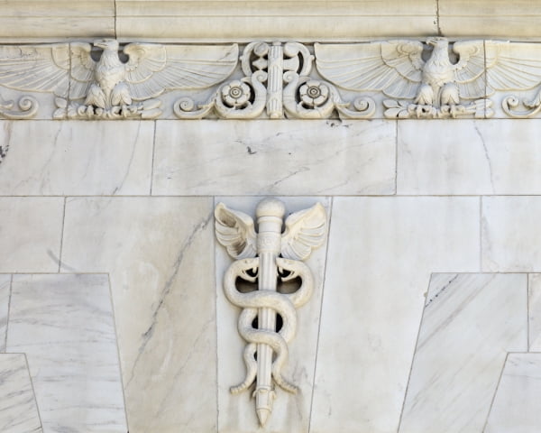 Print: Exterior Detail, Byron R. White U.S. Courthouse, Denver ...