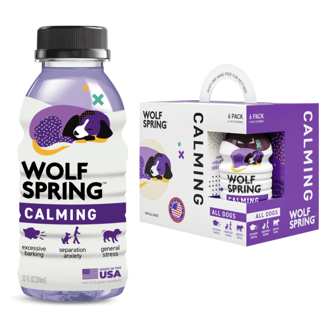 Wolf Spring Calming Drink For Dogs | 6-Pack - Walmart.com