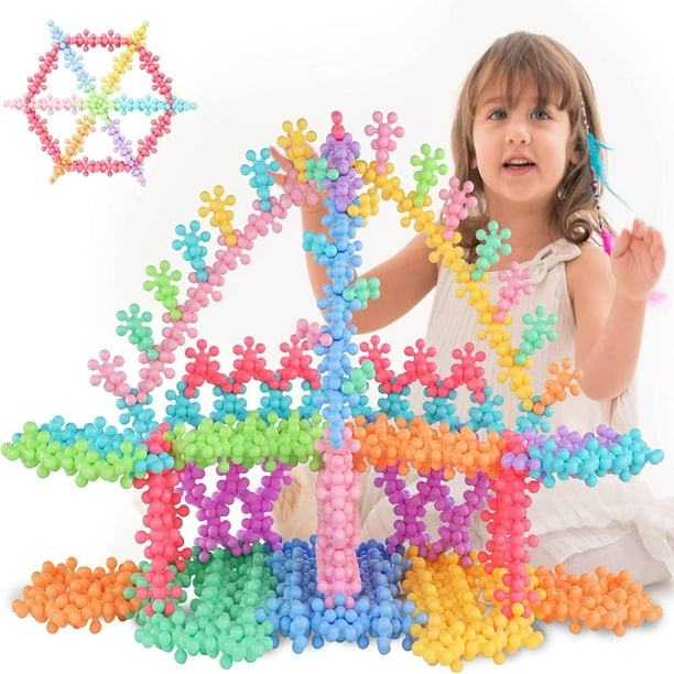 OUSITAID 270 Pieces Building Toys for Kids Ages 4-8 1.5 Inch Bigger ...