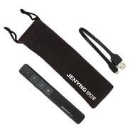 AMERTEER Wireless Presenter RF 2.4GHz Presentation Laser Pointer Finger Ring Remote PowerPoint ...