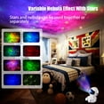 Haokaini Star Projector Galaxy Night Light, Astronaut Nebula Ceiling Led Light Projector for ...