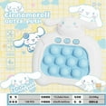 Sanrio Anime Toy Hello Kitty Cinnamoroll Kuromi Cartoon Quick Push Game ...