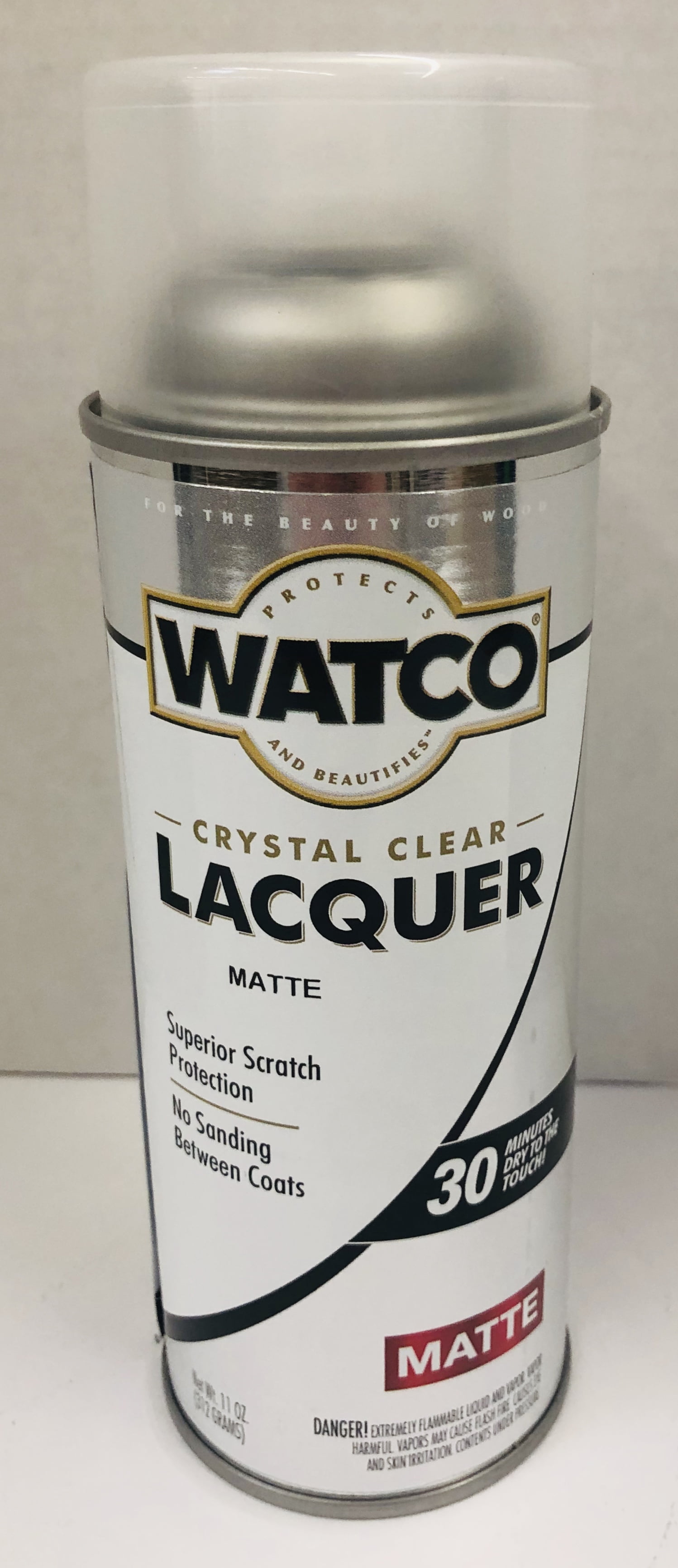 Clear, Watco Lacquer Matte Spray, 11.25 oz - Walmart.com