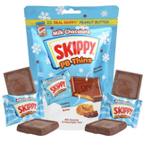 SKIPPY PB Thins, Milk Chocolate and Creamy Peanut Butter Filled Snack, Individually Wrapped 4 ...