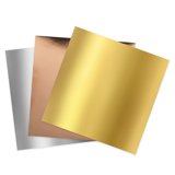 Crafasso Metallic Mirror cardstock, Gold, 12in12in, 300g, 15sheets ...