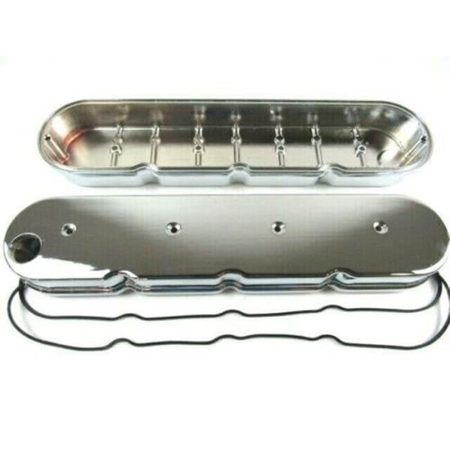 Bous Performance E41043C Cast Aluminum Center Pull Baffled Valve Cover ...