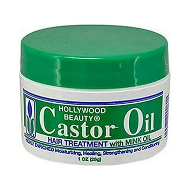 Beauty Castor & Mink Oil Hair Treatment, 7.5 Oz - Scalp Nourishing ...
