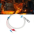 BIMZUC Temperature Sensor Probe PT100 Thermistor Round Hole Patch Type ...