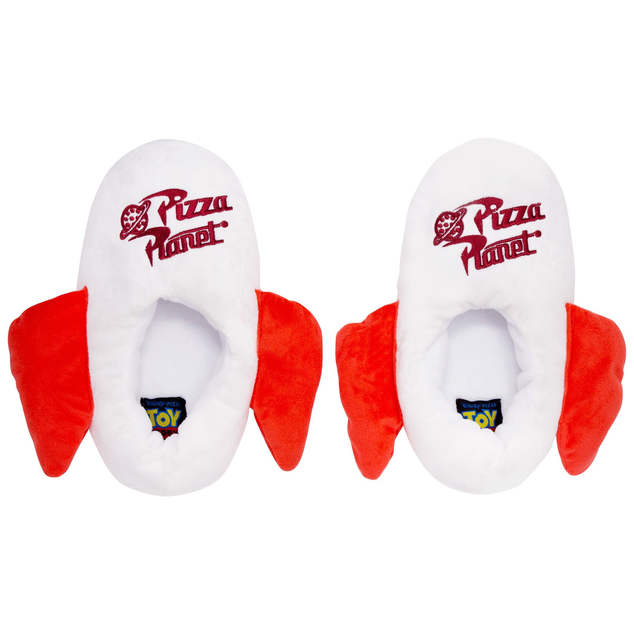 Toy Story White Winged Pizza Planet Slippers-Small/Medium - Walmart.com
