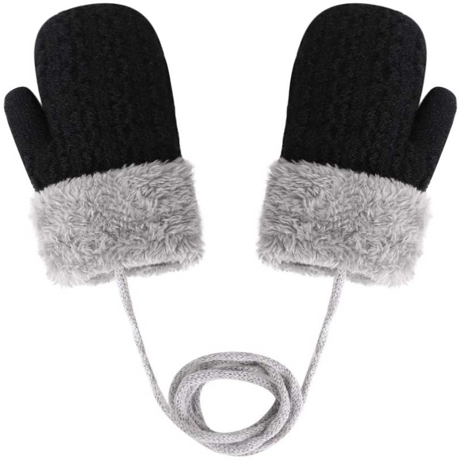 Click here for Zanarzt Newborn Baby Winter Mittens 1pc Double Lay... prices