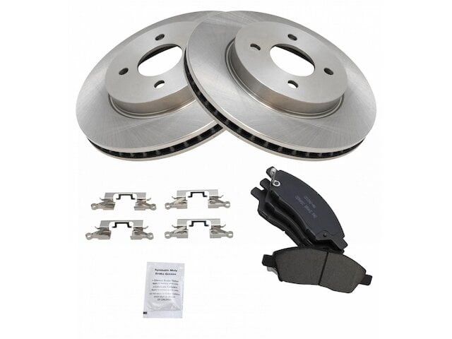 Front Brake Pad and Rotor Kit - Compatible with 2014 - 2018 Nissan ...