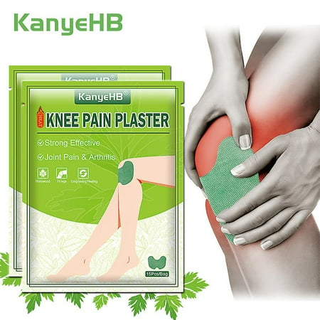 30pcs=2bags New Knee Plaster Sticker Wormwood Extract Knee Joint Pain ...