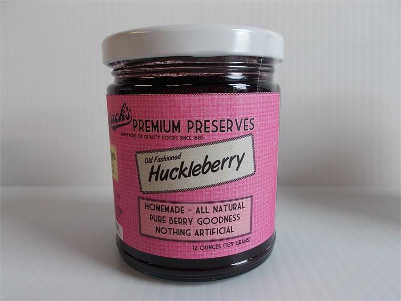 Jack's Premium Preserves Huckleberry 12 OZ - Walmart.com