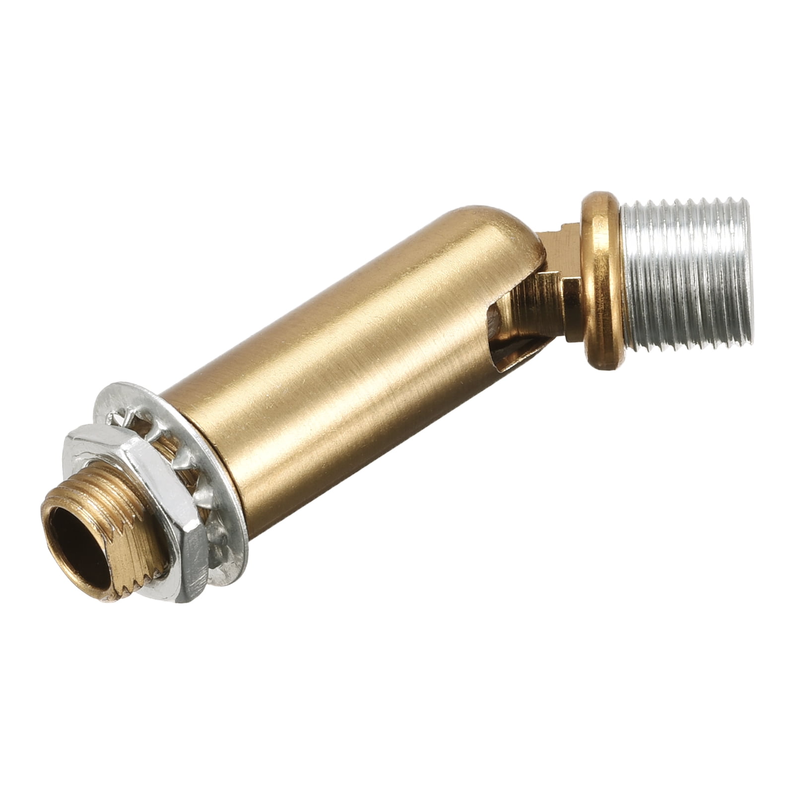 Uxcell Sloped Ceiling Adapter Swivel M10 M12 Thread for Chandelier Gold ...