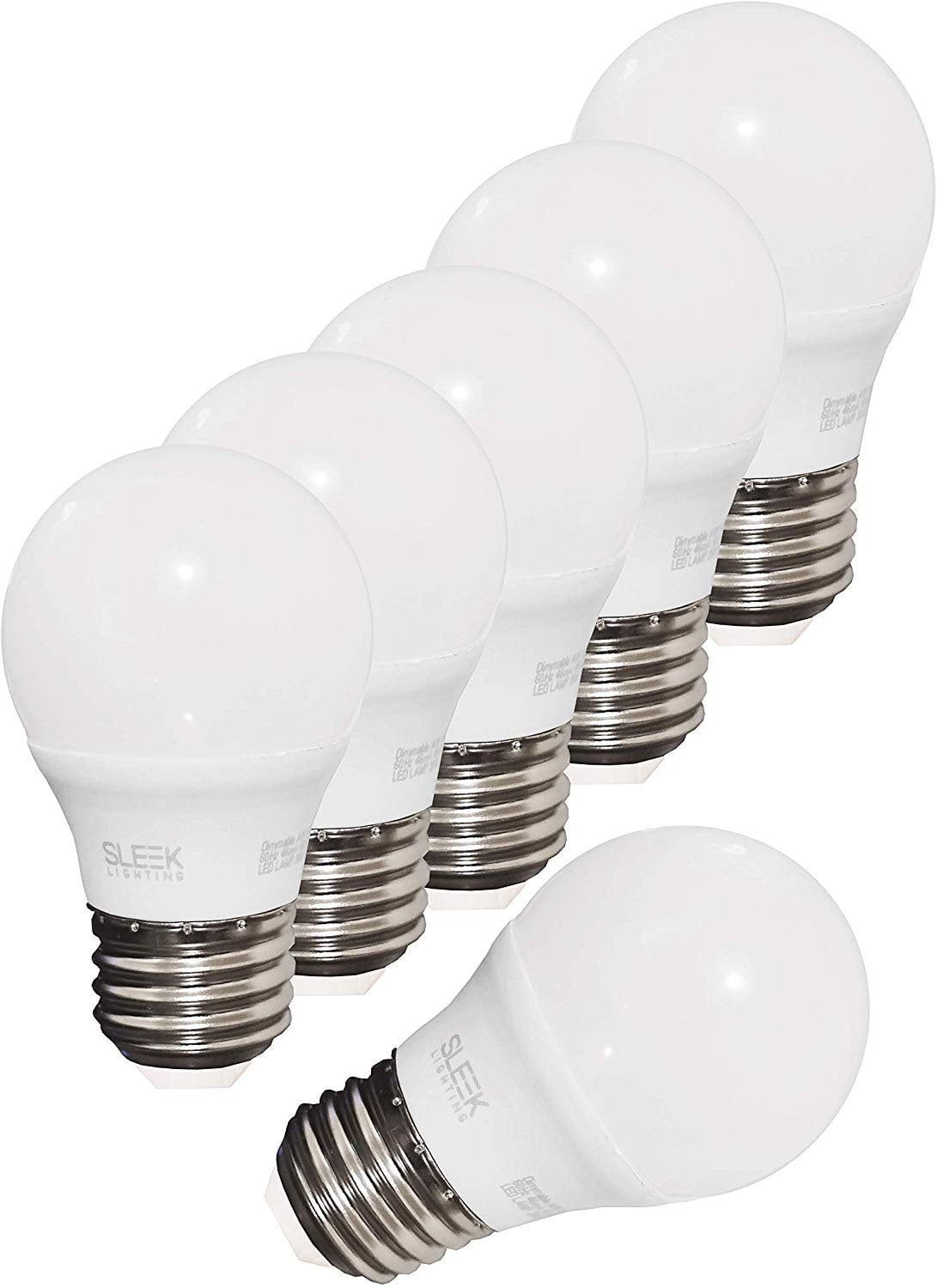 Sleeklighting 5.5W A15 Dimmable LED Lightbulb Warm White (3000k) E26 ...