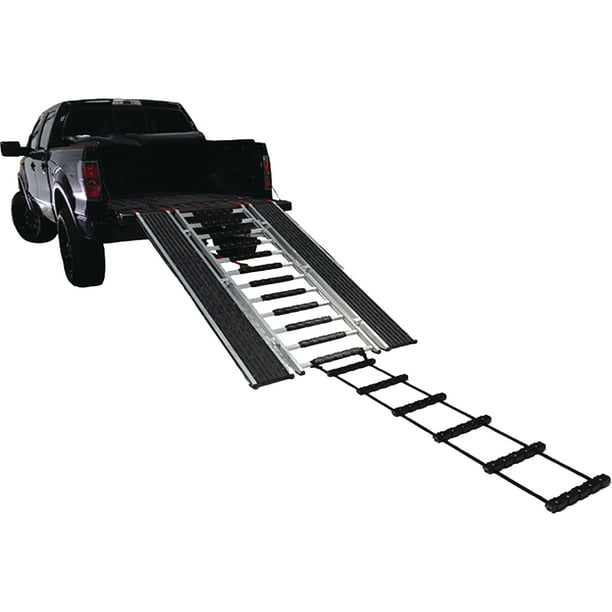 Caliber 13550 15" x 82" Snowmobile ATV Ramp Traction Ladder - Walmart ...