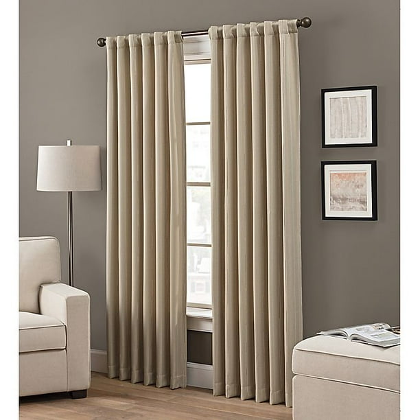 Grayson 108 Inch Rod Pocket Back Tab Window Curtain Panel In Taupe grayson-108-inch-rod-pocket-back-tab-window-curtain-panel-in-taupe