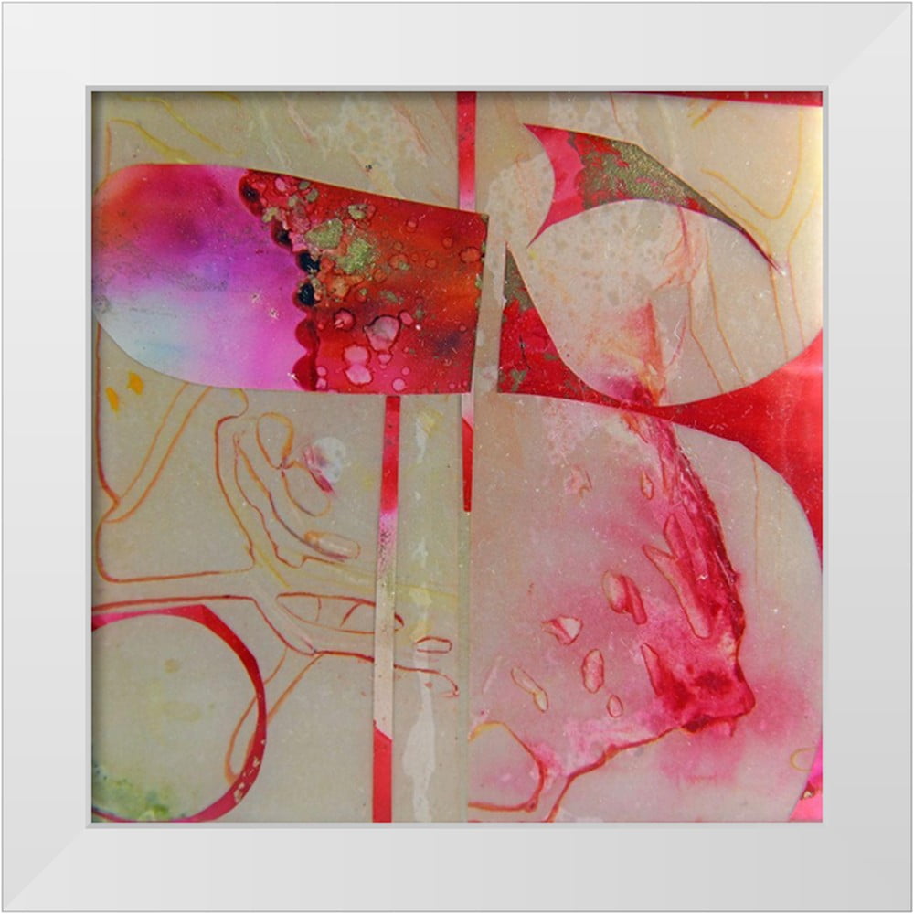 Asha 26x26 White Modern Wood Framed Museum Art Print Titled - Cerneala ...