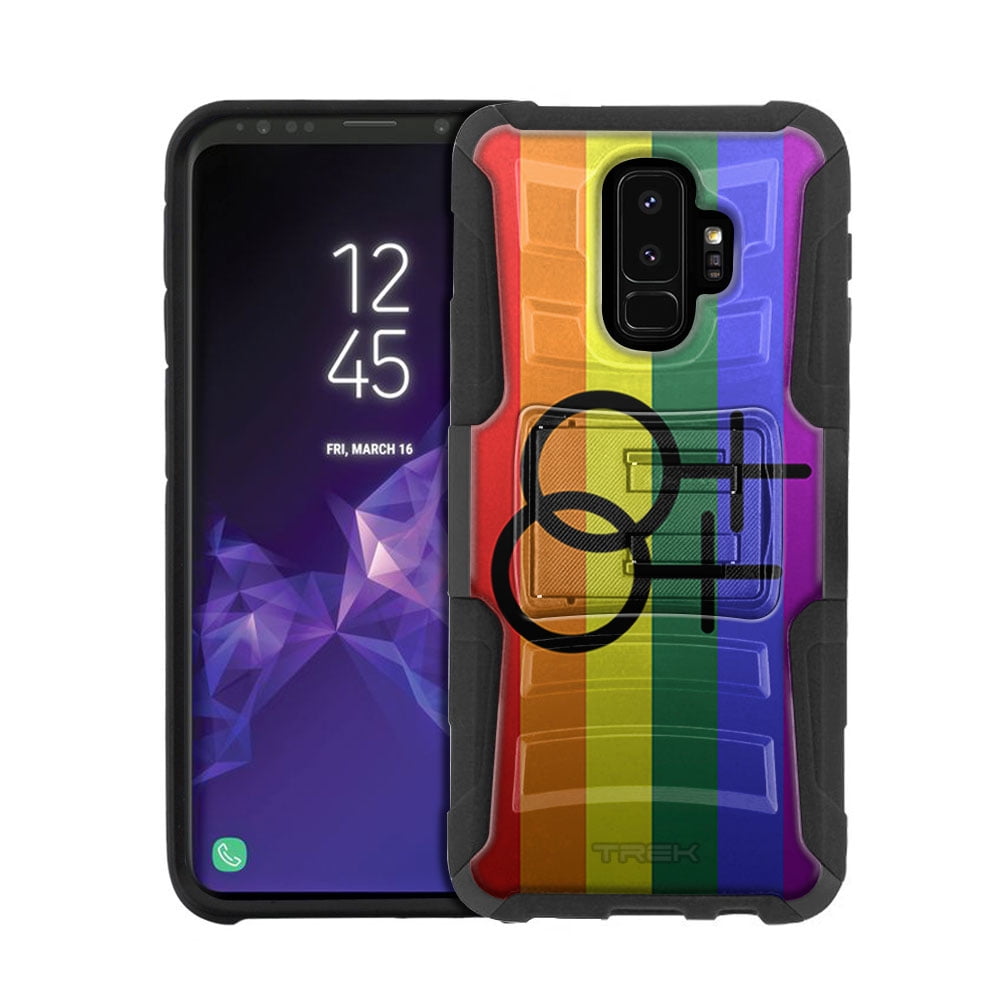 Samsung Galaxy S9 Armor Hybrid Case Lesbian Gay Pride