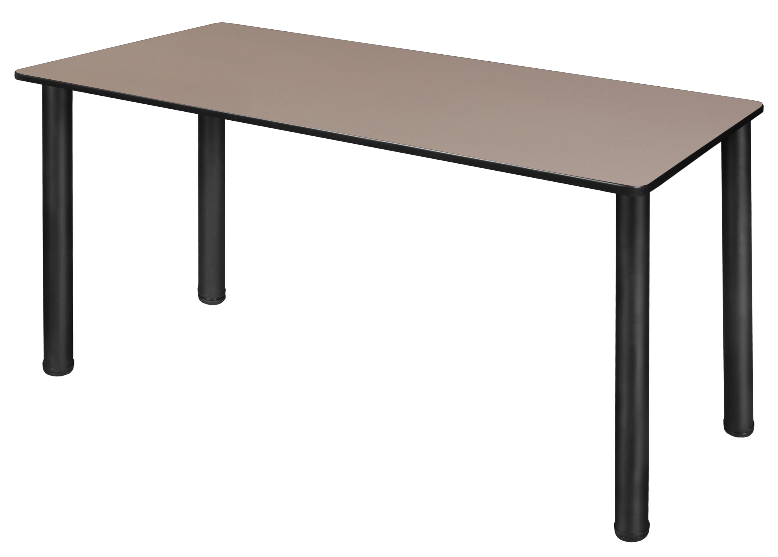 Kee 48 X 24 Slim Table Beige Black Walmart Walmart kee-48-x-24-slim-table-beige-black-walmart-walmart