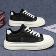 Men's Off-White Mesh & Embossed Leather Chunky Platform Sneakers ...