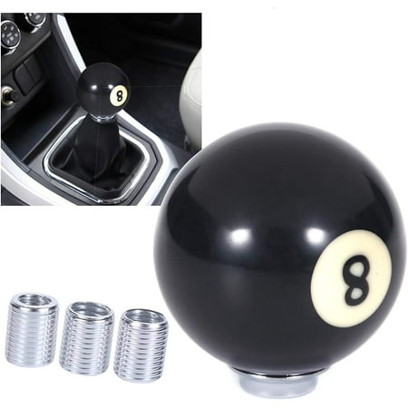 Arenbel Polished 8 Ball Manual Gear Stick Handle Shift Round Automatic ...