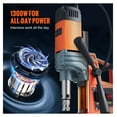 Magnetic Drill Press 1300W, 1.6” Portable Mag Drill, 810 RPM Heavy Duty ...
