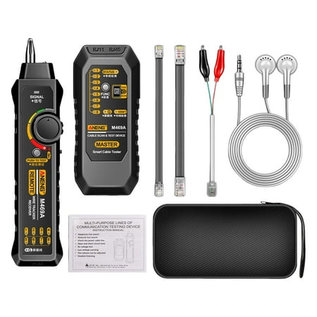 Network Cable Tester Networking Tool + RJ11 for Optical Cat Router ...