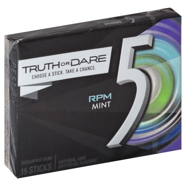 5 RPM Mint Flavor Sugarfree Gum, 15 pieces - Walmart.com - Walmart.com