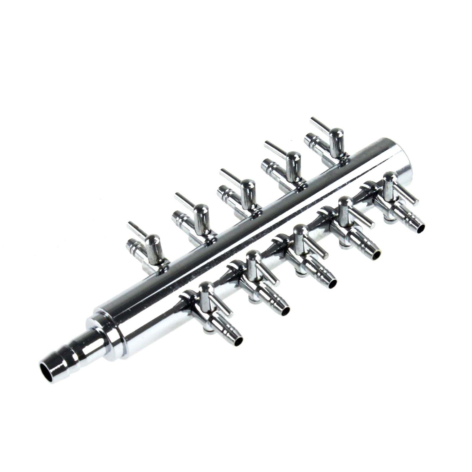 Aquaneat 10 Outlets Adjustable Air Pump Metal Divider Air Splitter W ...