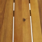 Free Shipping! Mayson Outdoor Modern Industrial Acacia Wood Coffee ...