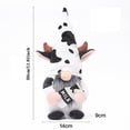 Art Cow Cloth Desktop Ornament Cartoon Doll Home Figure Statue Novelty ...