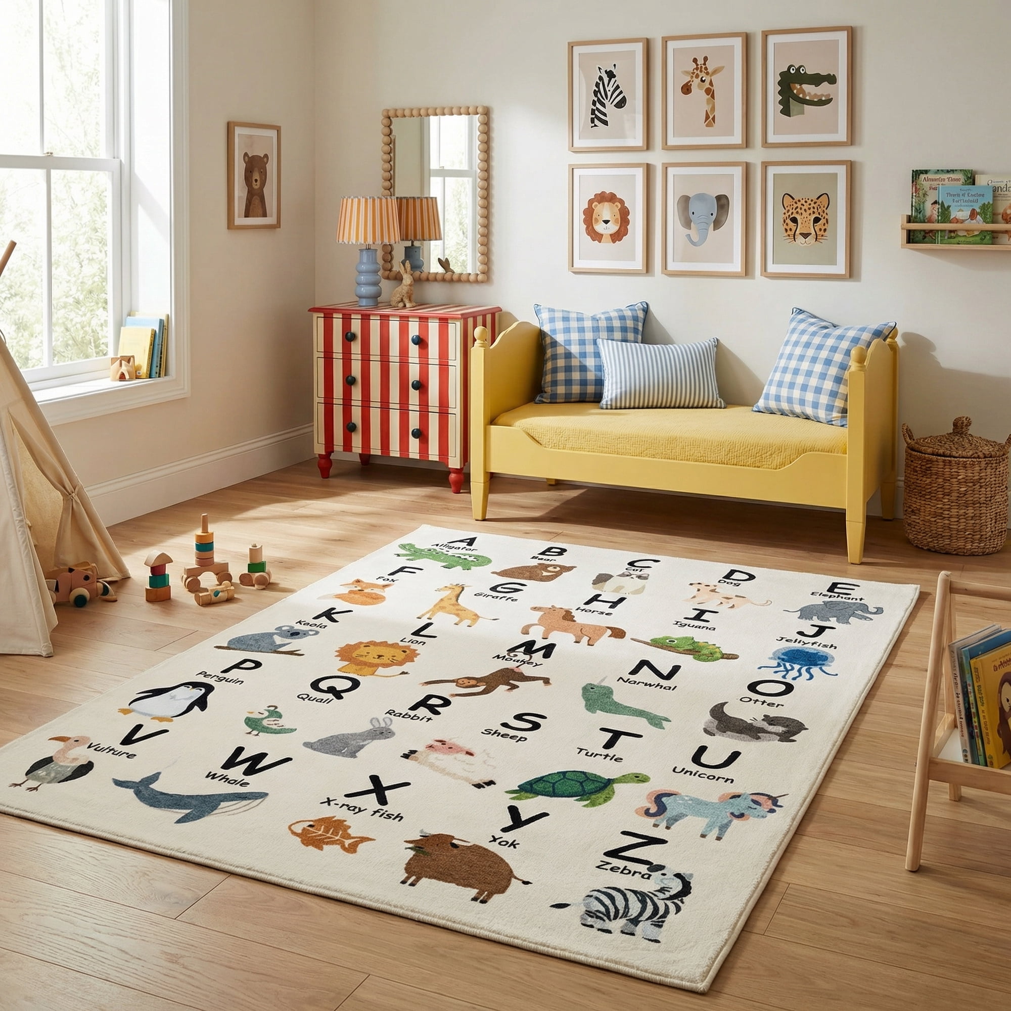 Click here for Rug Branch Soft Steps Playtime Alphabet Animals  E... prices