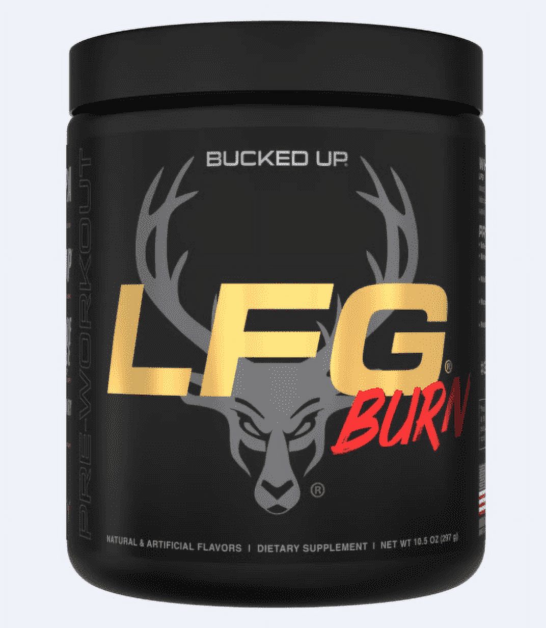 Bucked Up LFG Burn Pre-Workout-Pre-entrenamiento LFG Burn Sabor Bayas ...