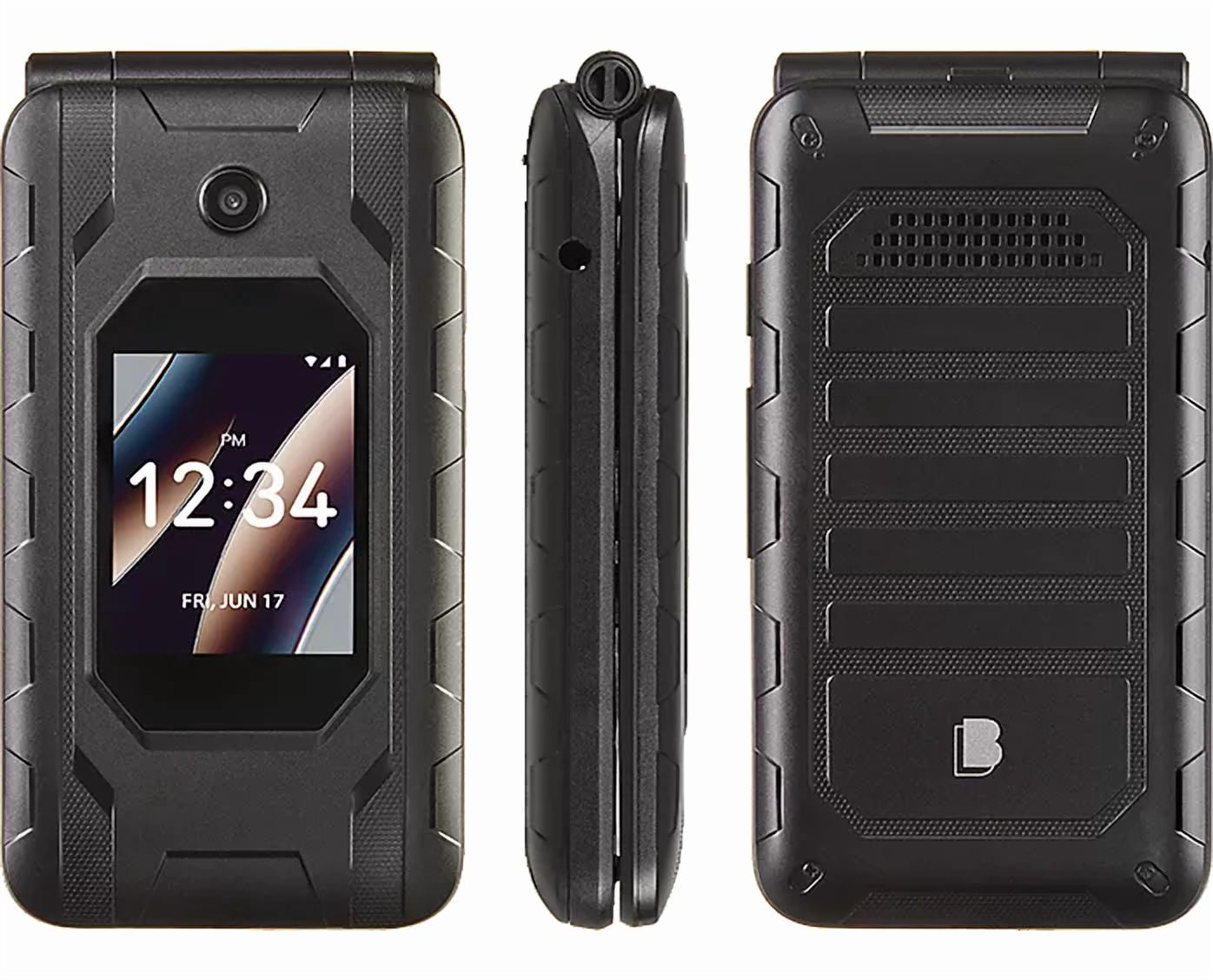 BLU FLEX Flip Phone / Écran Principal 2.8” + Externe 1.77” / 4G LTE / 8 ...