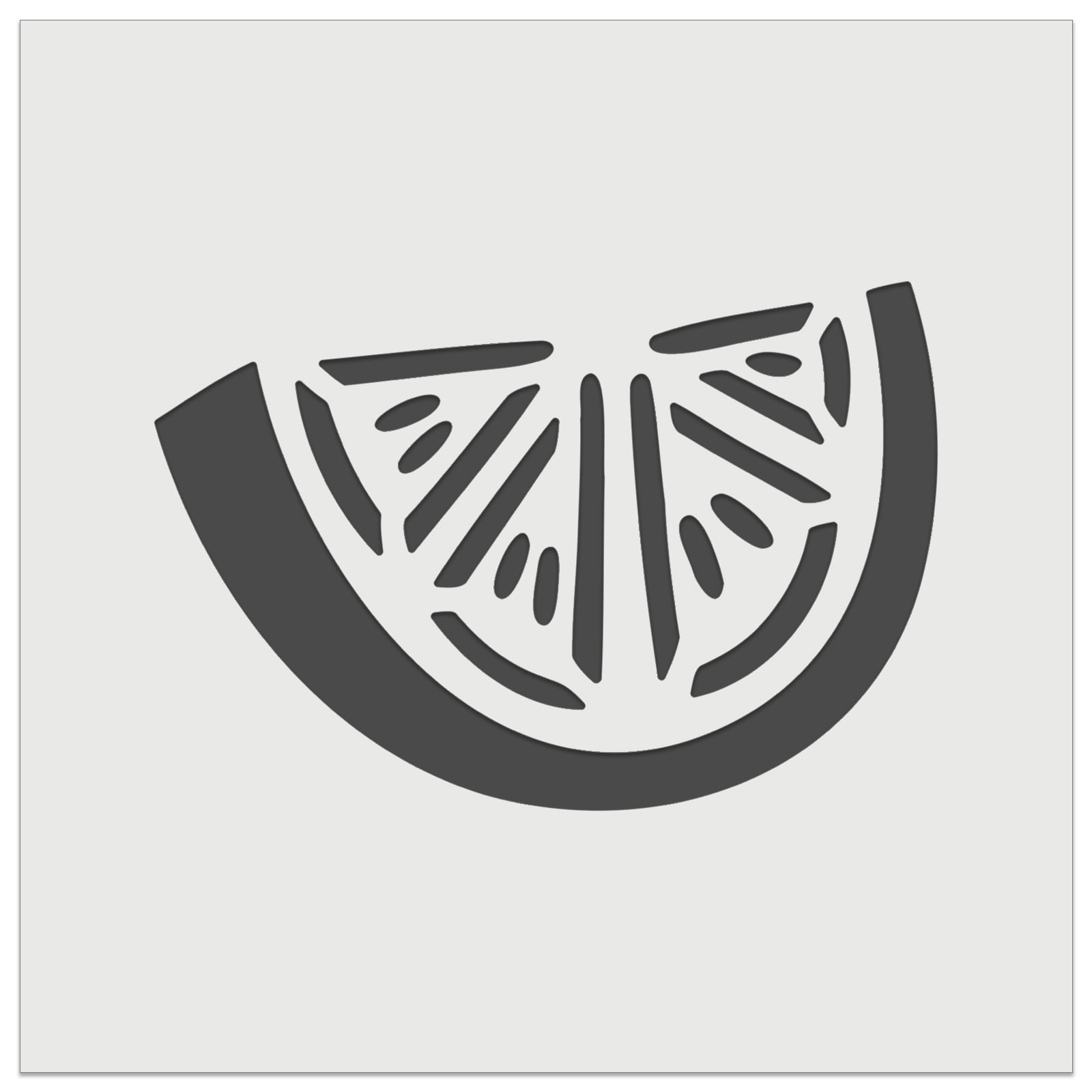 Citrus Fruit Slice Orange Lemon Lime DIY Cookie Wall Craft Stencil - 7. ...