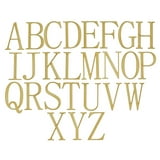 1 Set, A - Z 12 Inch X 1/8 Inch Fangsong Font Wood Letters For Art ...