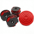 0.065'' Replacement Trimmer Spools & Cap Cover Compatible with Hyper ...