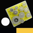 10 in 1 Mini Diamond Cutting Discs Cut Off Wheel Blades Gemstones Glass ...