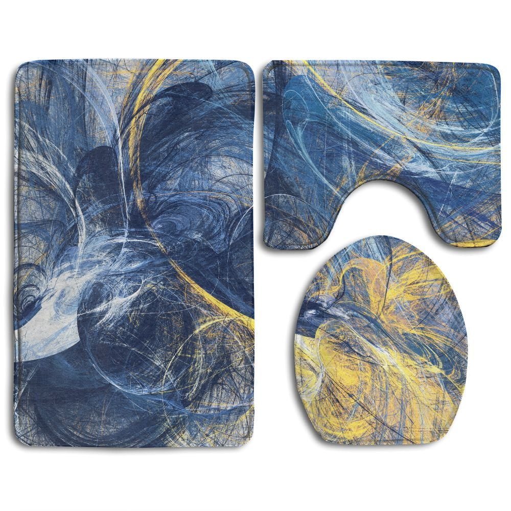 GOHAO Abstract Bright Motion Composition Futuristic Dynamic Yellow ...