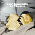 Yellow Laundry Ball Non Tangling Washing Machine Helper Detangles ...