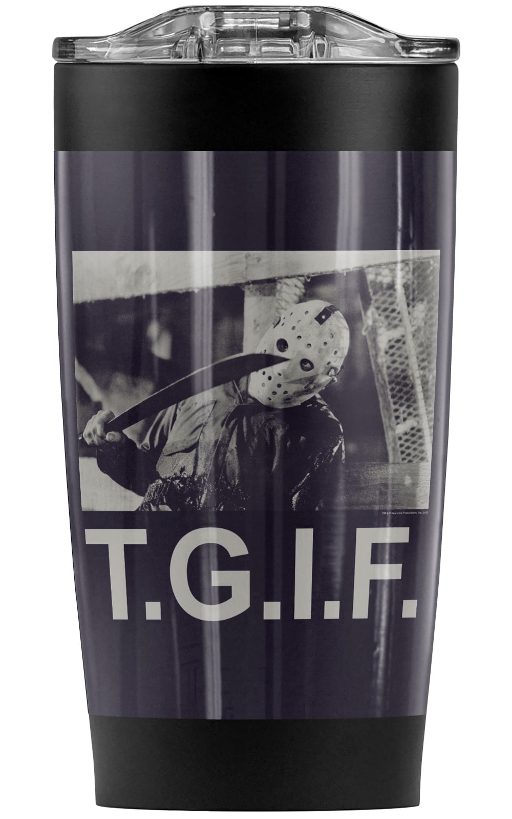 Friday The 13Th Jason Tgif Stainless Steel Tumbler 20 oz Coffee Travel ...