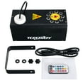 TCFUNDY 500W Fog Machine w/ LED RGB 9IN1 Fogger Smoke Maker Vertical ...