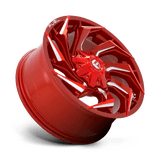 Fuel D754 Reaction 20X9 8X170 20Et 67Cb Candy Red Milled Wheel ...