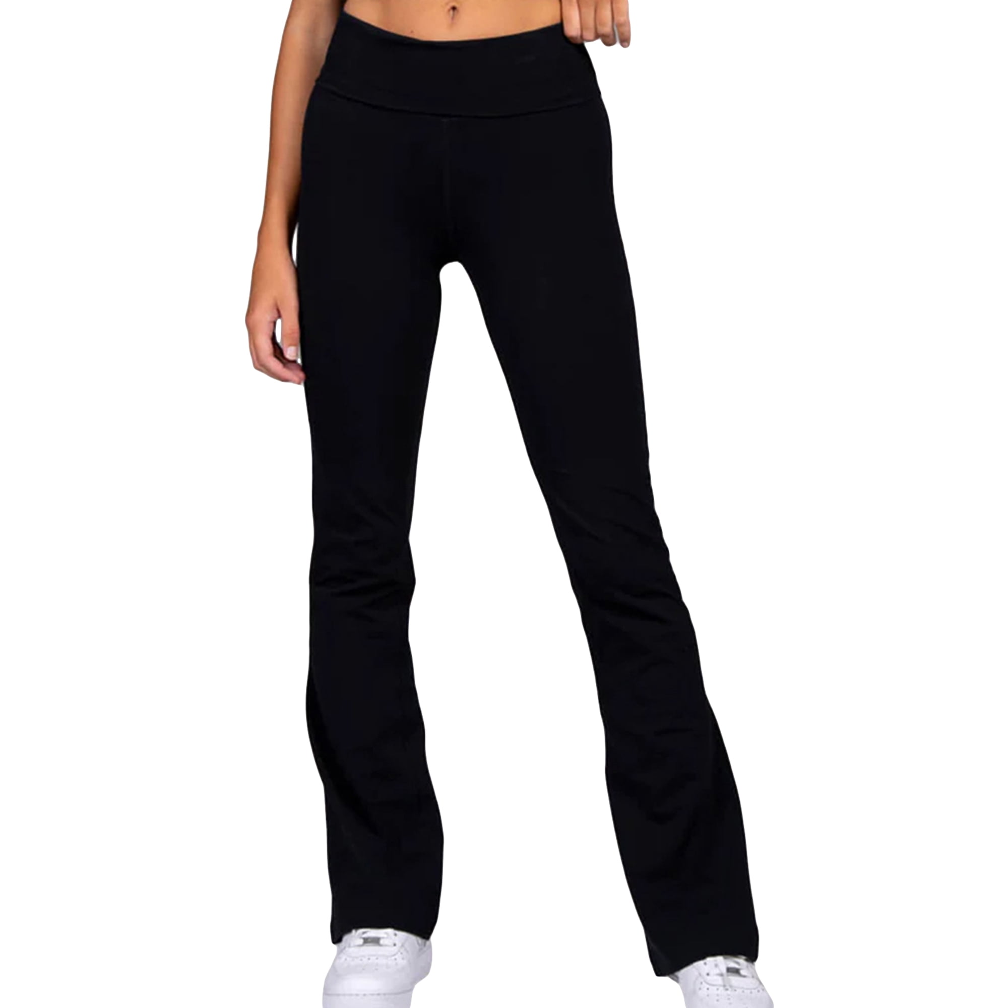 Click here for Gupgi Women Flare Leggings Solid Color Basic Yoga... prices